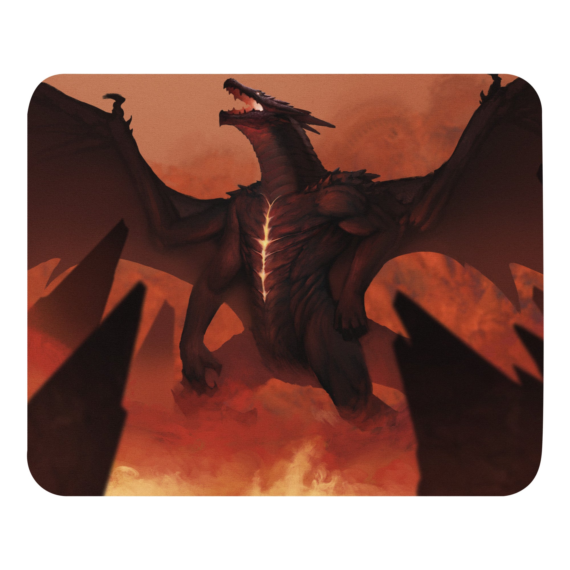Mouse Pad - Fire Dragon – ArchDragonStore